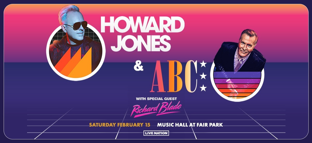 Howard Jones & ABC with Richard Blade | Fair Park
